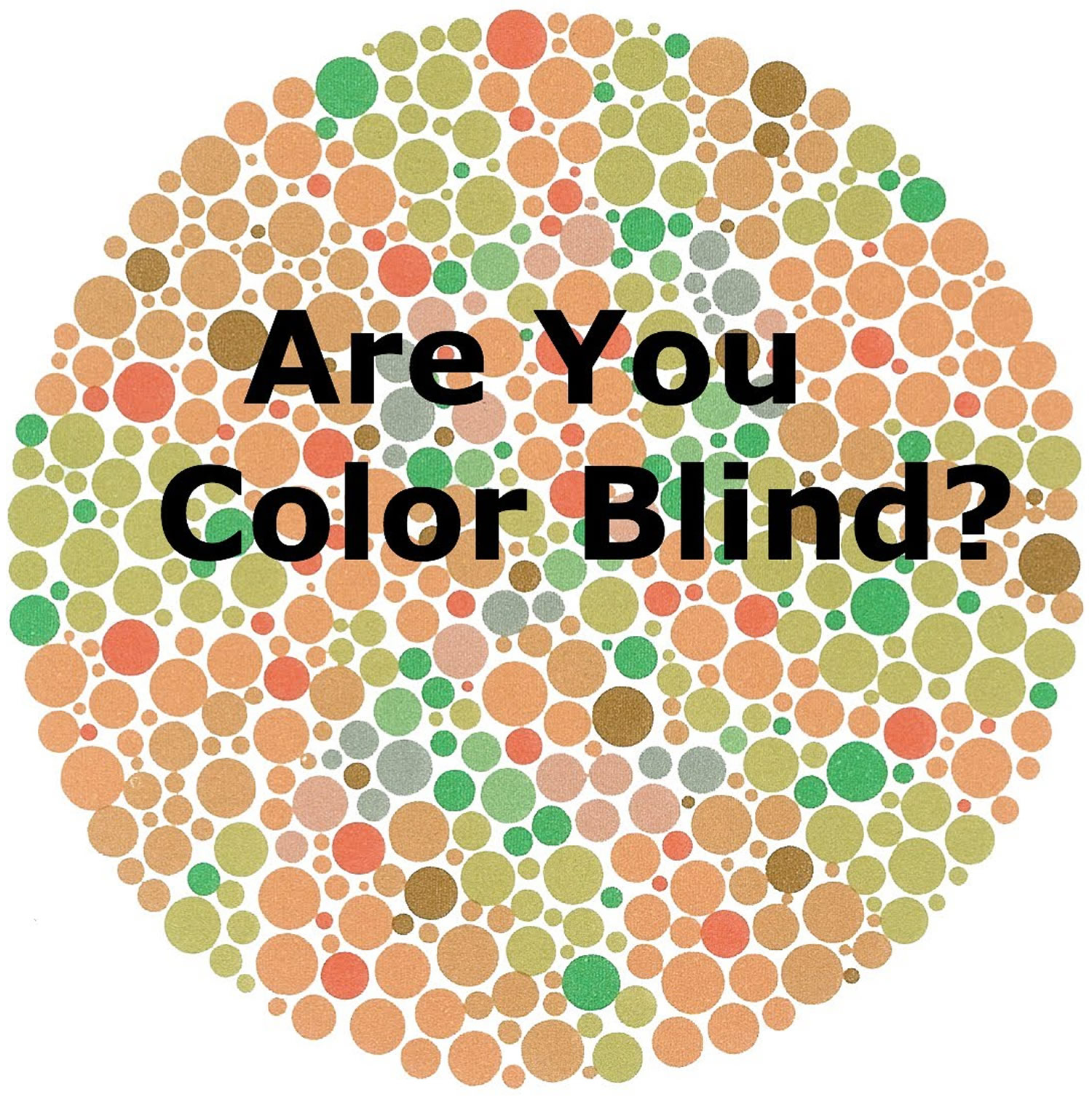 Color Blind Types Causes Test Stats Treatment